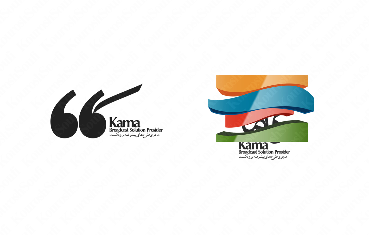 visual identity – Kourosh Soufi Visual Fine Arts